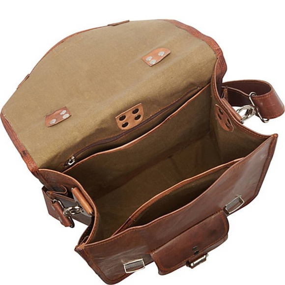 SHARO Genuine Leather Bags | Bags | Three In One Backpack Messenger ...
